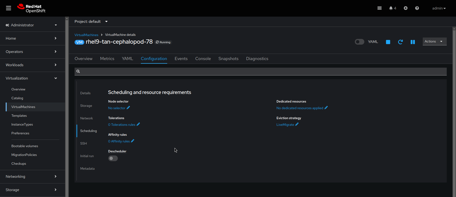 Get started with Red Hat OpenShift Virtualization